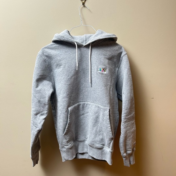 A24 | Other | A24 Grey Colored Logo Hoodie | Poshmark